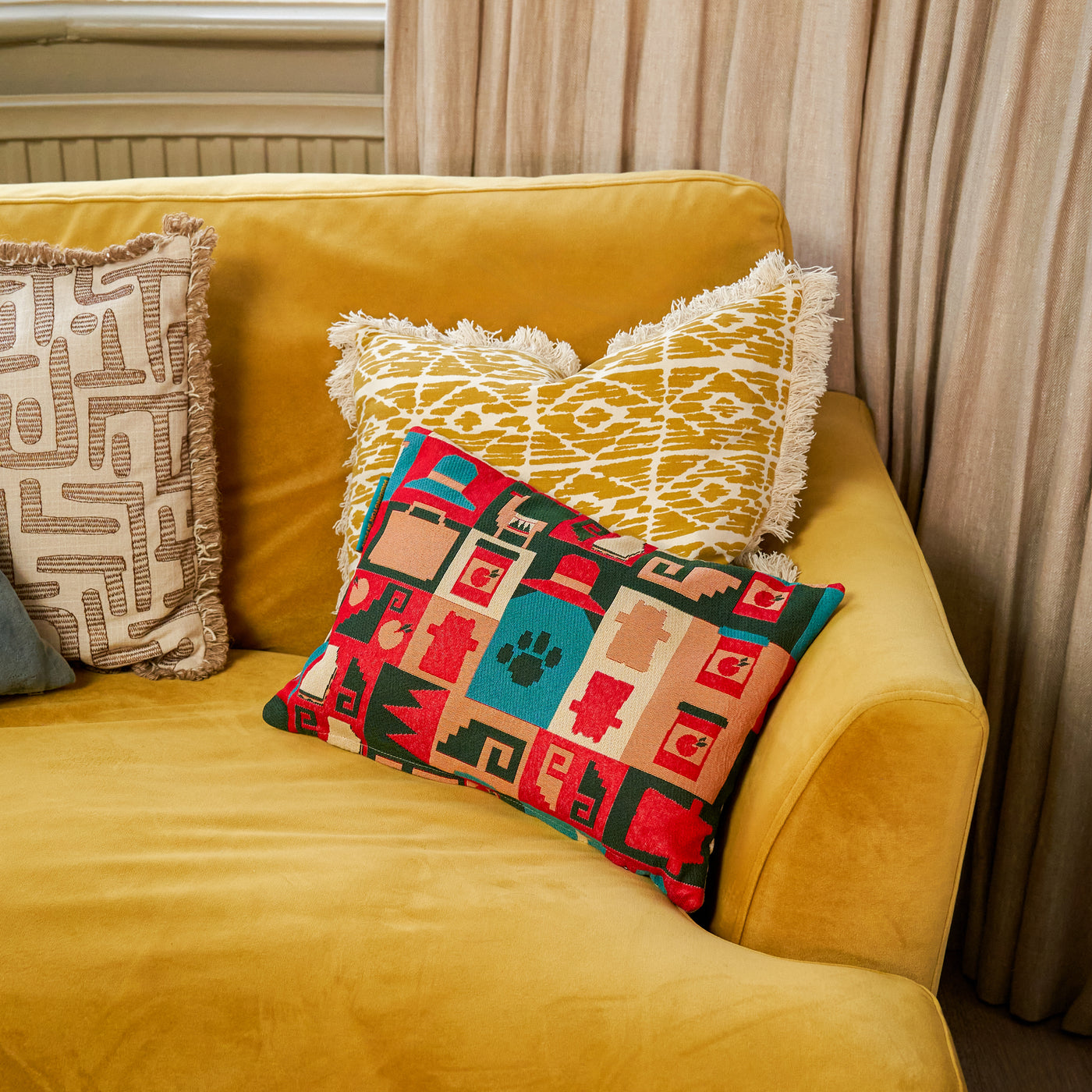 Paddington in Peru Cushion Cover 45cm — Paddington Store