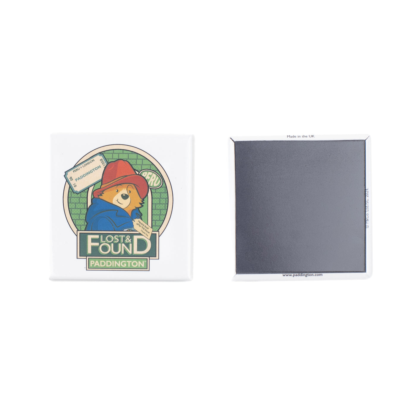Lost & Found Paddington Square Magnet — Paddington Store