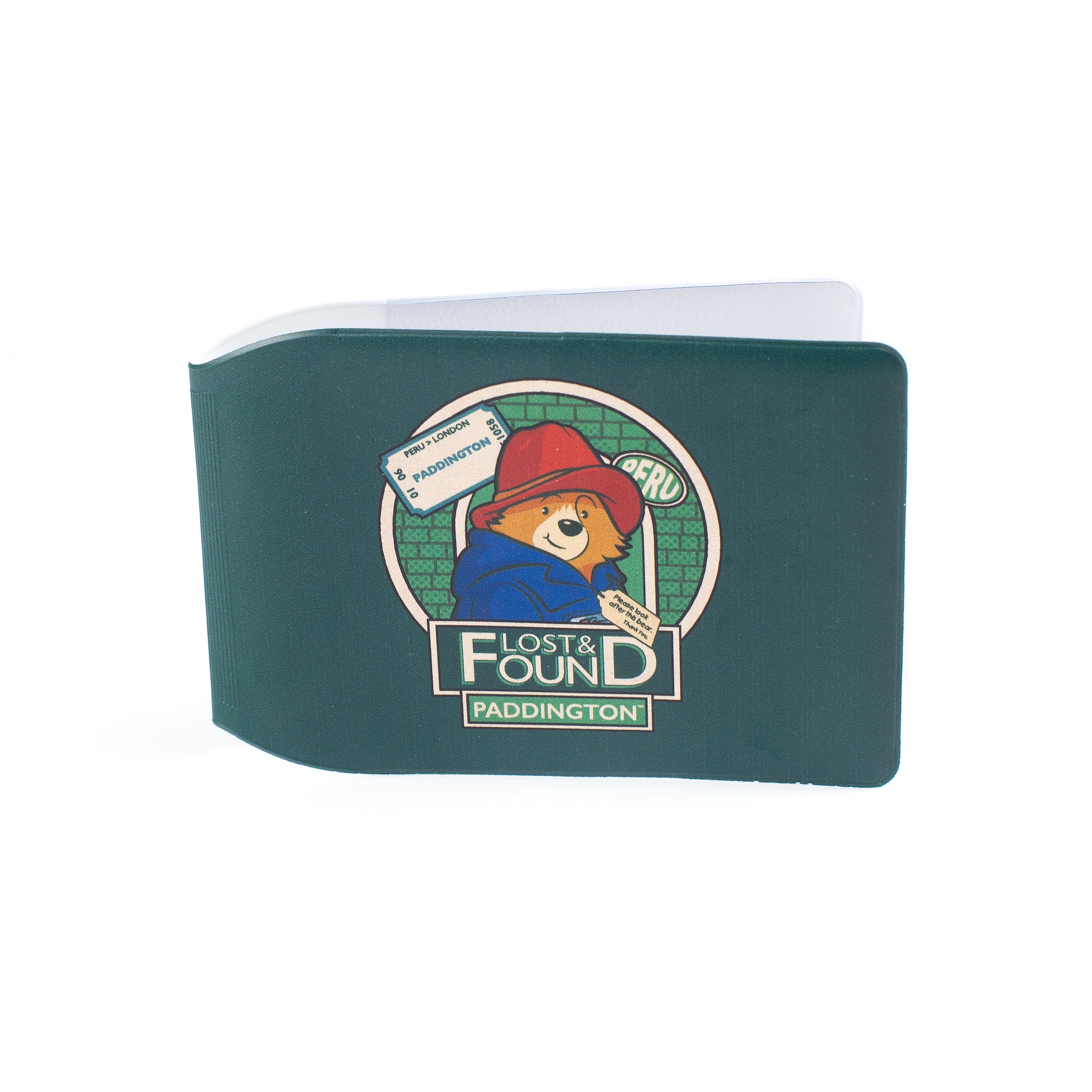 Lost & Found Paddington Oyster Card Holder (Green) — Paddington Store